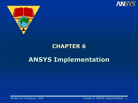 Ppt Chapter 6 Ansys Implementation Powerpoint Presentation Free Download Id3019485