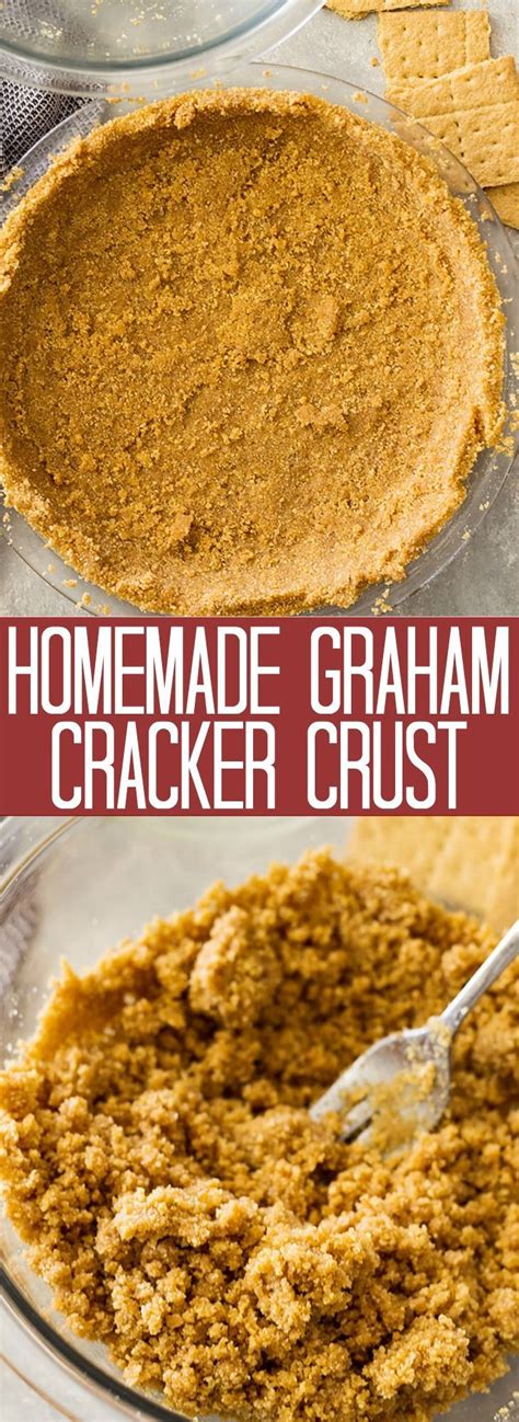 This Simple Homemade Graham Cracker Crust Is A Great Alternative To