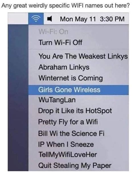 Lazy Programmer On Linkedin What Is Your Wifi Name 😂