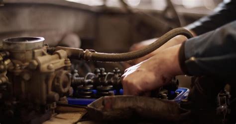 Man Assembling Engine Of Car 56486911 Stock Video At Vecteezy