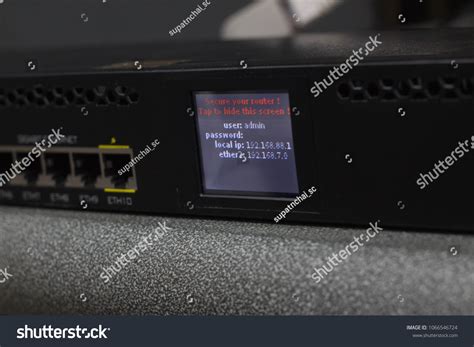 Network Switch Front Panel Portsinformation Technology Stock Photo Shutterstock