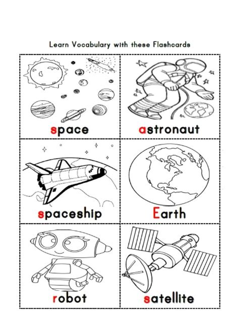 Kindergarten Space Worksheets Worksheets Hq