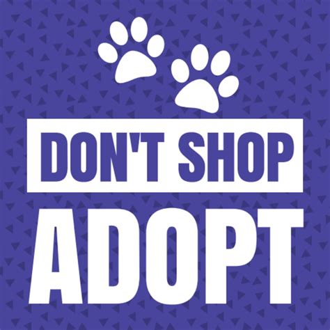 Don T Shop Adopt Sticker Template MyCreativeShop