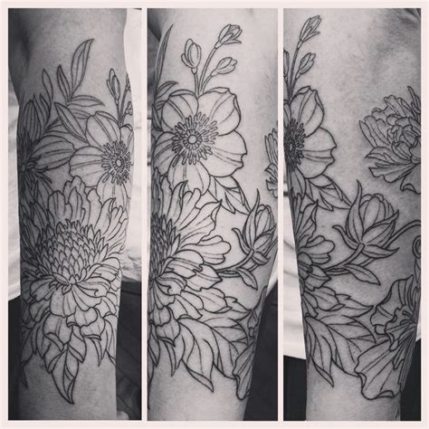 A New Piececolor To Come~ By Kim Saigh Tattoos Flower Tattoo Kim