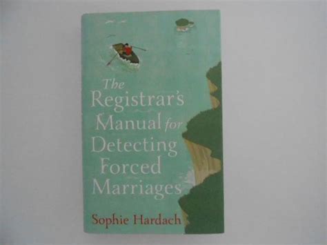 The Registrars Manual For Detecting Forced Marriages Signed By