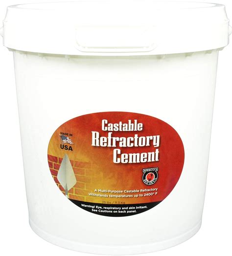 Meecos 4031701 025 In Red Devil Refractory Cement