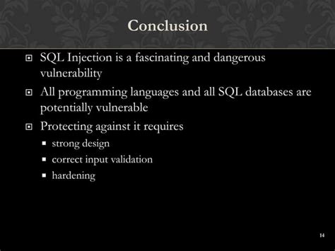 Sql Injections Basic Bypass Authentication Pptx