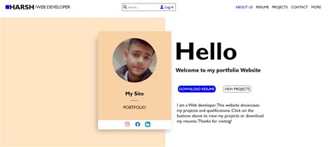 Harsh On Linkedin Webdevelopment Portfolio Internship Codealpha Programming Tech