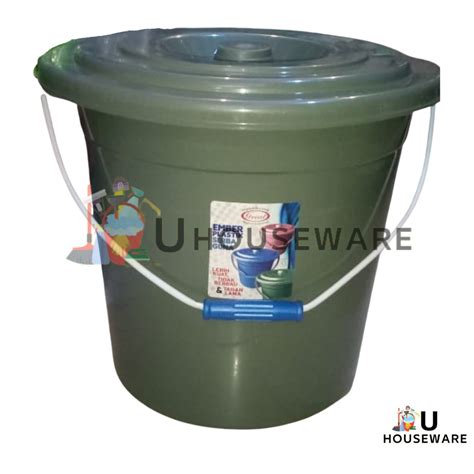 Jual Ember Plastik Dengan Tutup Gagang Kawat 6 GALON Shopee Indonesia