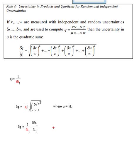 Error Propagation How Can Help Ptc Community