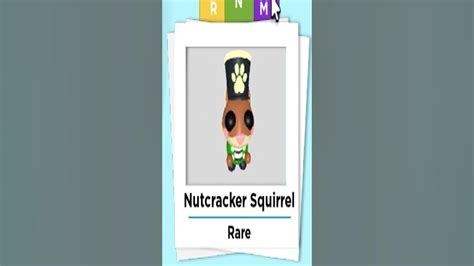 Nutcracker Squirrel Neon And Mega Neon In Adopt Me Shorts Roblox