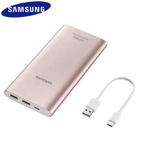 Samsung, внешний аккумулятор, 10000 мА/ч, быстрая зарядка, 10000 мА/ч ...