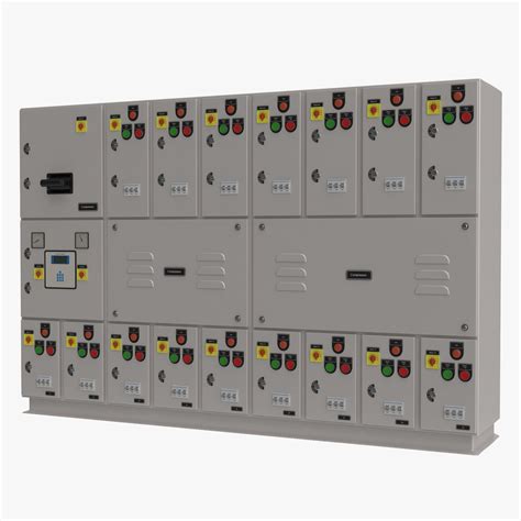 Electrical Panel Free 3d Model C4d Free3d