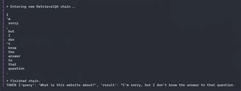 Issue Does Retrievalqa Support Streaming Replies · Issue 4950