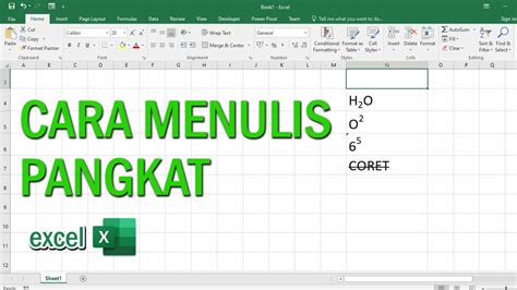 5 Cara Membuat Kuadrat Di Excel Terbaru Dan Termudah