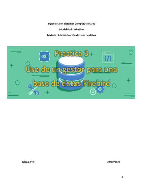 Base De Datos Firebird Pdf