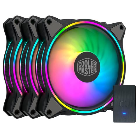 Buy Cooler Master MasterFan MF Halo N Fans Duo Ring ARGB Customizable Lighting Mm PWM