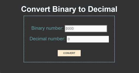 GitHub Doki Binary To Decimal