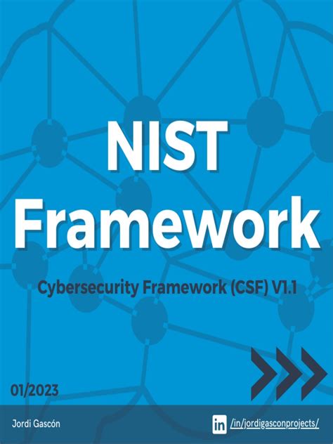 Nist Framework V11 Pdf La Seguridad Informática Seguridad