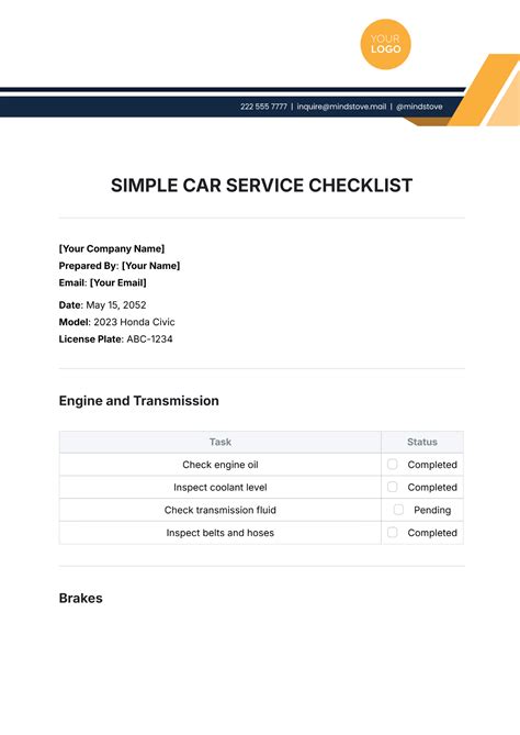 Free Professional Driver Checklist Template To Edit Online