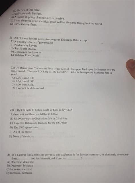 Solved Please Help Me Complete This Finance Review Packet I Chegg
