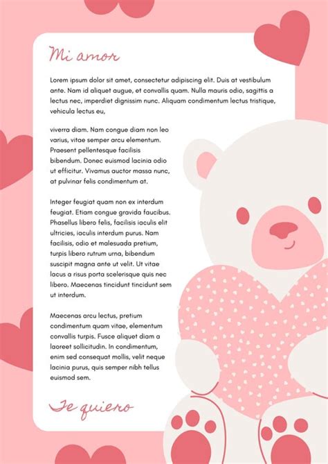Plantillas Para Diseñar Cartas Gratis Canva