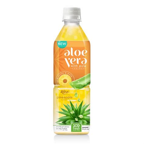 Pineapple Juice Drink With Aloe Vera Pulp Tradekorea