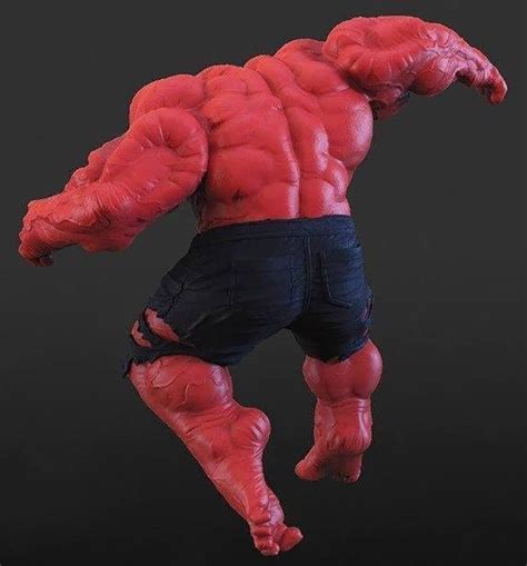Red Hulk 2019 3d Model By 3dmodeldesigner