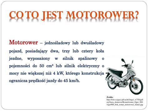 PPT Budowa i zasada działania motoroweru PowerPoint Presentation ID