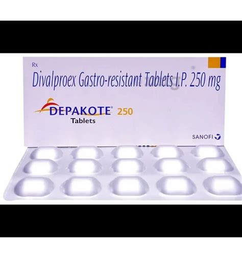 Depakote 250 Tablet At ₹ 250strip Depakote Xr In Nagpur Id