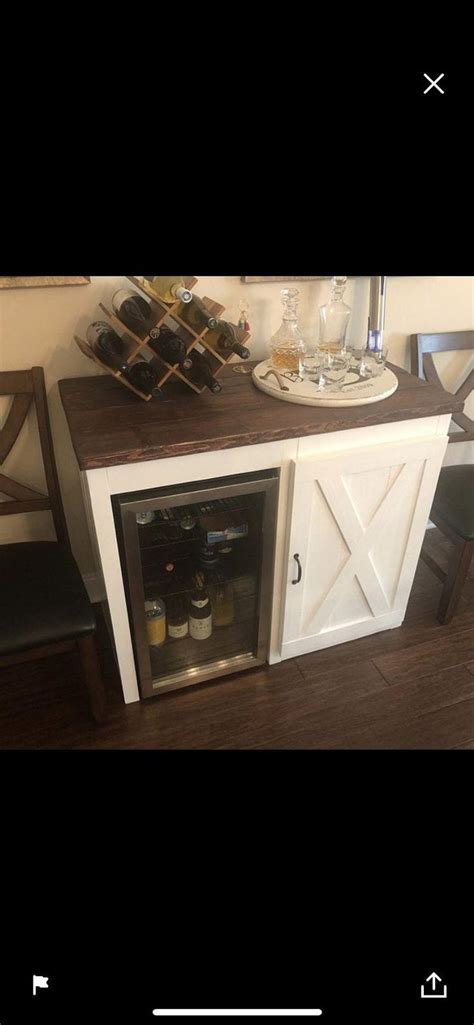Coffee Bar Mini Fridge Coffee Bar Cabinet Country Chic Style Coffee