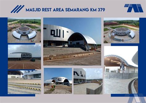 Masjid Rest Area KM Tol Semarang Batang PT Tri Asri Desindotama