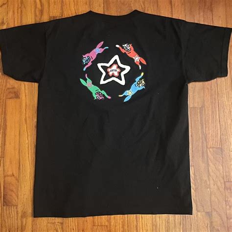 Star Team X Bbc Ice Cream Popup Shirt Hella Depop