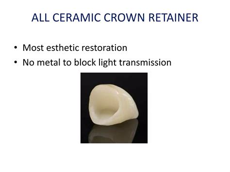 Retainers In Fpd Ppt