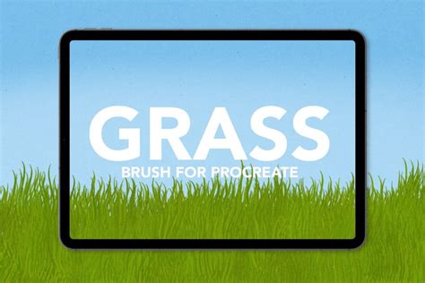 Grass Brush For Procreate