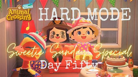 Acnh Hard Mode Day 50 Youtube