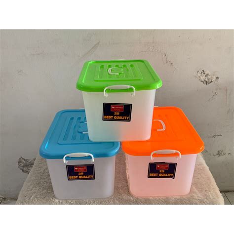 Jual Container Box Tempat Penyimpanan Mainan Baju Plastik Serbaguna