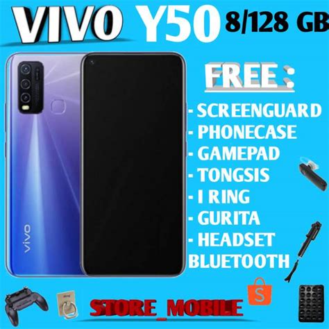 Jual VIVO Y50 2020 RAM 8GB ROM 128GB GARANSI RESMI VIVO Shopee Indonesia