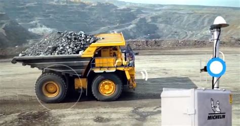 Michelin Debuts Plug And Play Tpms For Mining Quarry Tire Business