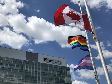 Humber College Raises Pride And Trans Flags Humber Today