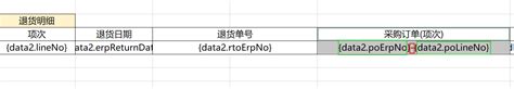 模板填充 1个cell填充2个值 e g {data2 value2} {data2 value2} 如果data2为空列表 2个模板