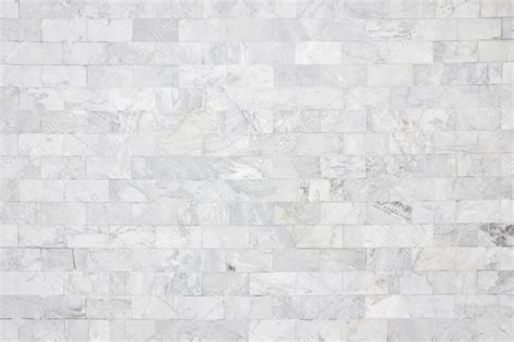 Modelo de pared de mármol blanco con alta resolución Muralla de ladrillo hecha de mármol como