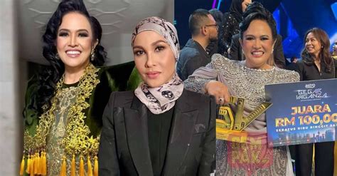 Usia 62 Tahun Liza Aziz Juarai Gegar Vaganza 11 Rangkul Wang Tunai Rm100 000 Kelibat Mazuin