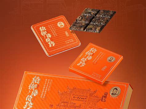 伯柳梅伯珍陈皮白茶 春不夜工作室 站酷zcool