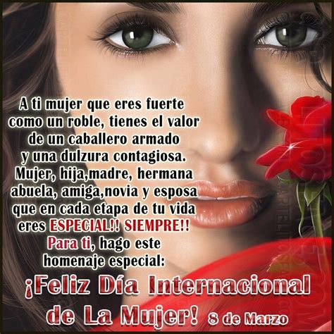 ¡feliz Día De La Mujer Las Hijas De Los Niños Están Felicitando A La