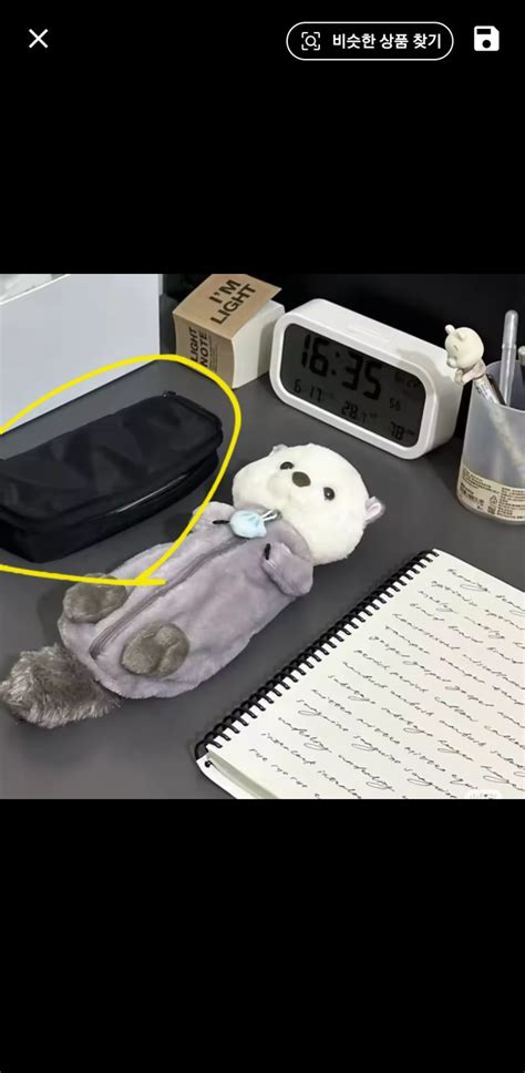 해달 옆에 있는 까만 필통 찾아주세요 지식in