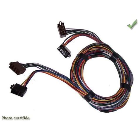 Fiches ISO Autoradio ISO Male Femelle HP M Rallonge Universelle Achat Vente