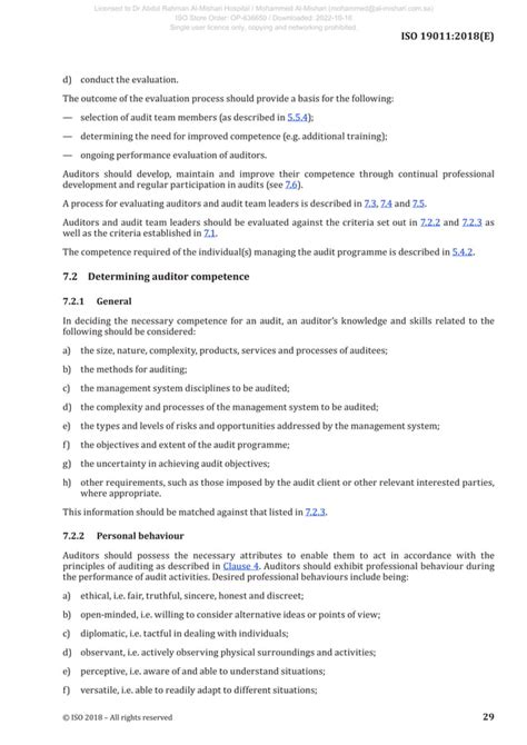 Iso 19011 2018 Guideline For Auditing Management Pdf