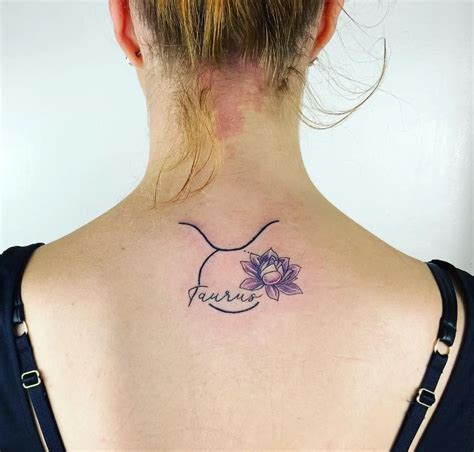 Tatouage signe astrologique taureau 50 idées et inspirations