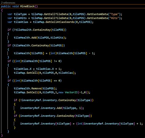 Trying To Create A Mini Game Where You Mine Down And Break Blocks For